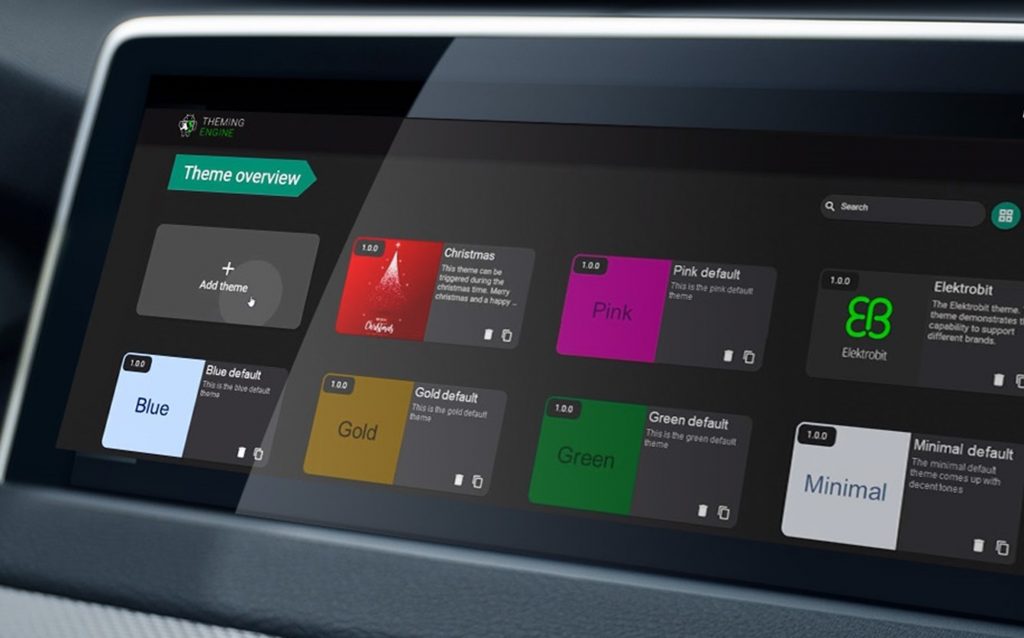 Elektrobit 独特的 Theming Engine 软件工具链为软件定义汽车提供定制化车载 HMI 设计 | Elektrobit